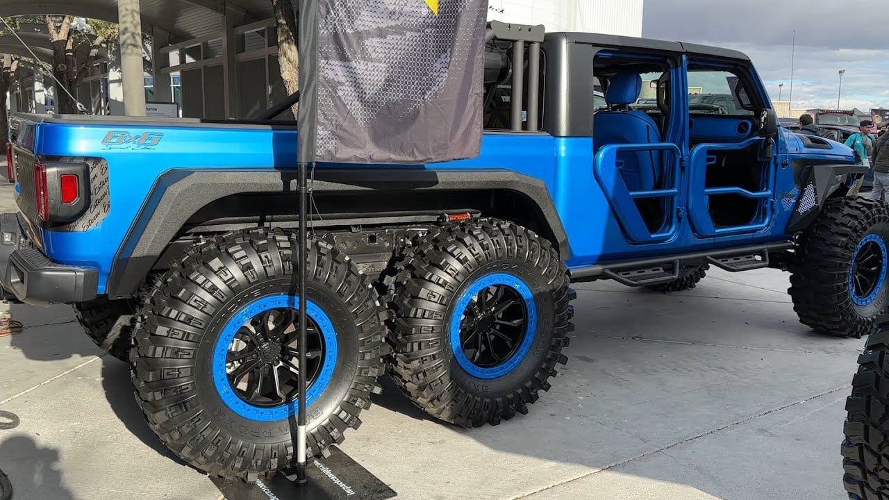 Custom 6x6 !!! Jeep Gladiator by Esteem Custom Garage - YouTube