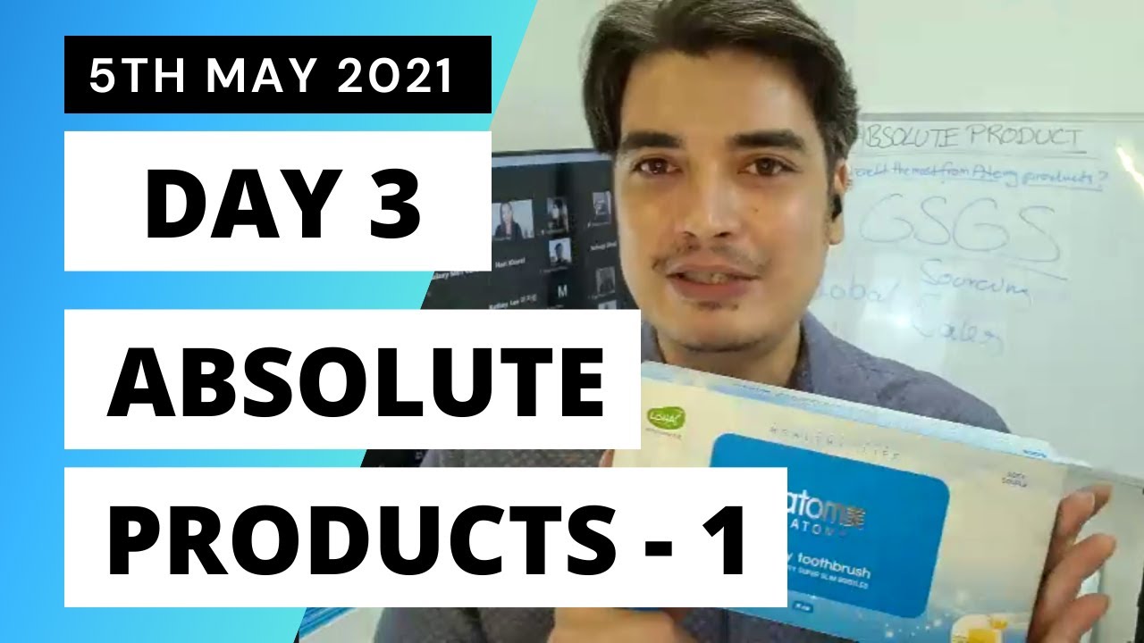 Absolute Products Part 1 - Day 3 - Absolute Workshop 5th May 2021 - YouTube