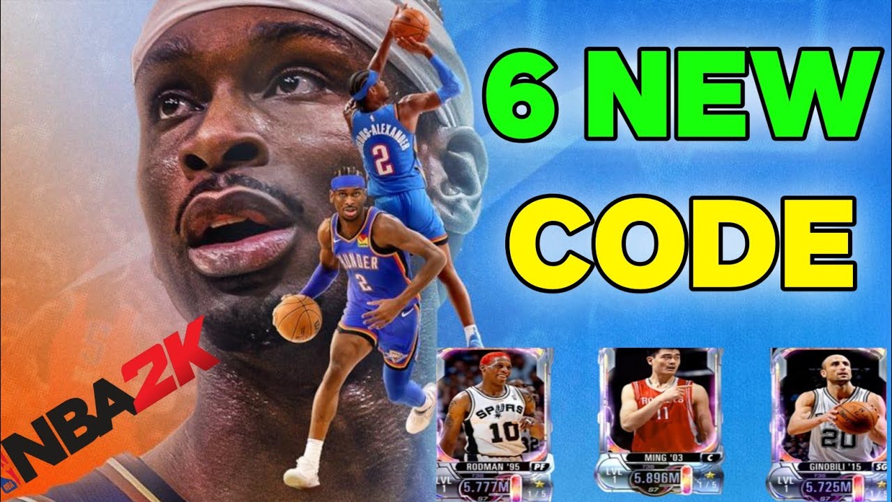 *NEW* UPDATE _ NBA 2K MOBILE GIFT CODES 2025💥 NBA 2K MOBILE REDEEM ...