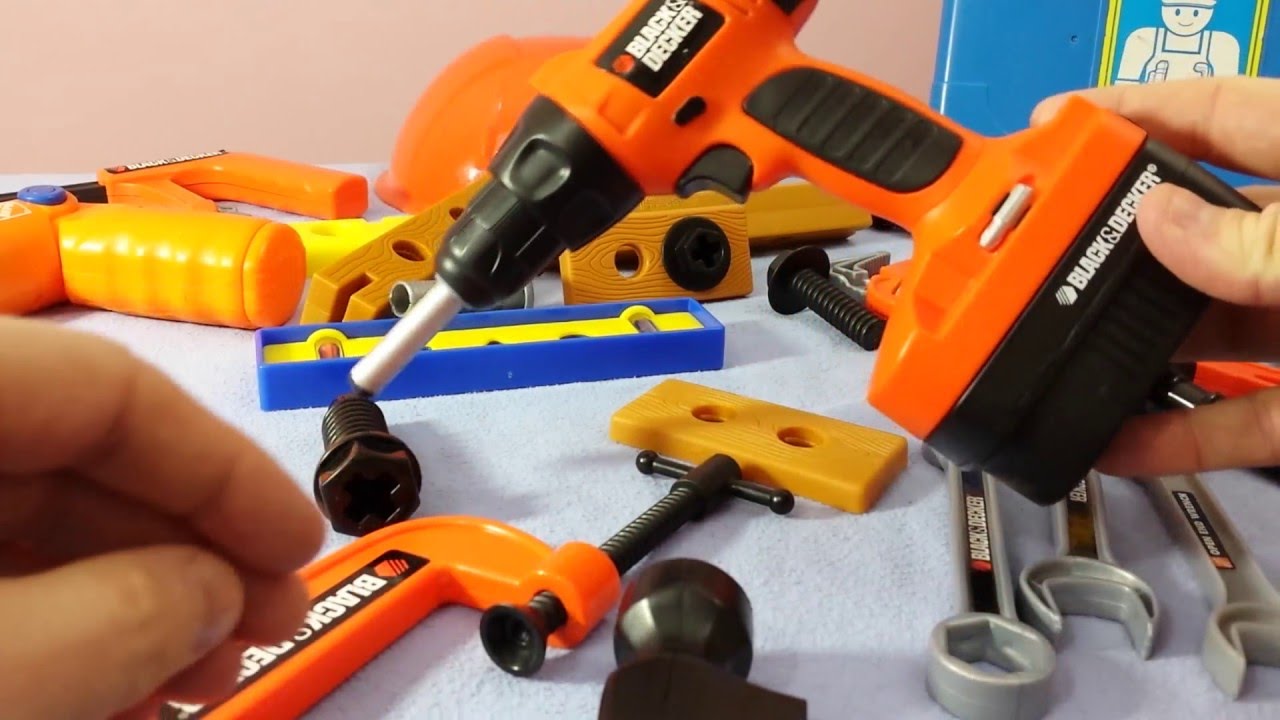 toy Tool set Video Compilation building tools Surprise eggs - YouTube