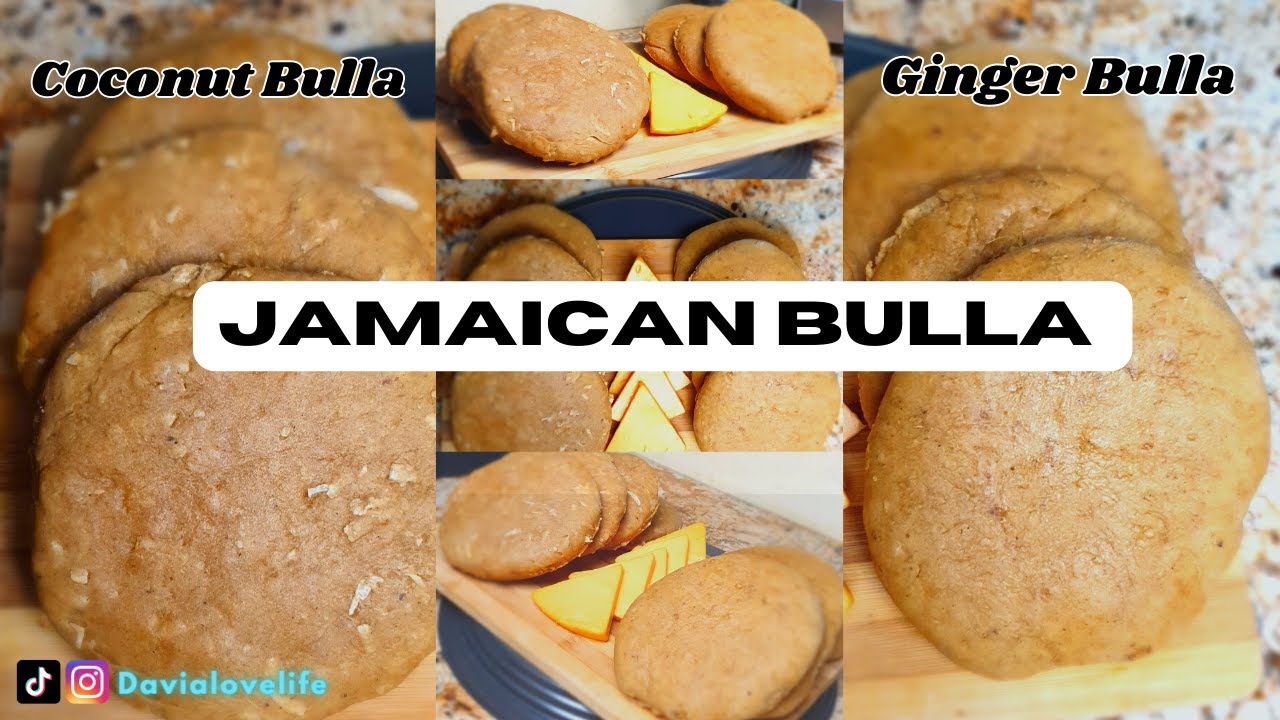 HOW TO MAKE JAMAICAN COCONUT & GINGER BULLA | HOMEMADE BULLA RECIPE ...