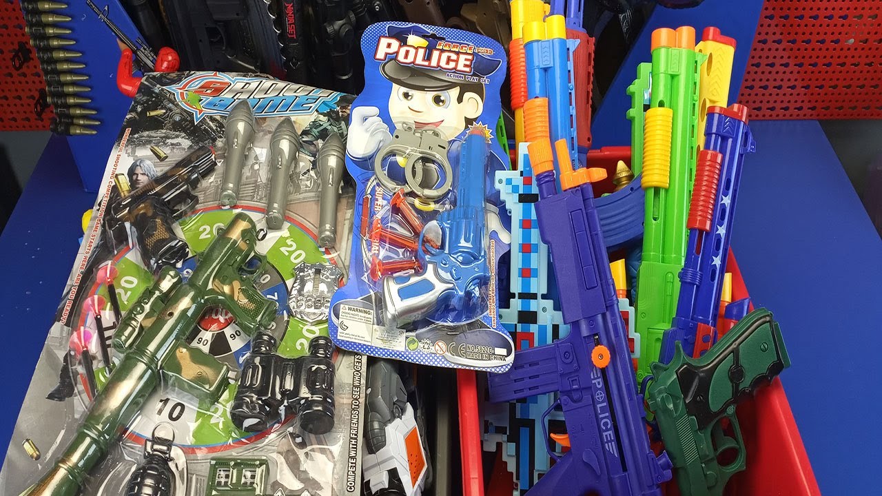 Military&Police Toy Set ! Soldier Toy Guns and Equipments - RPG toy ...