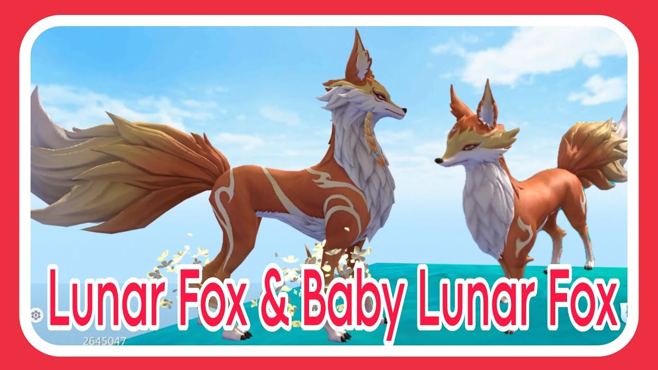 Utopia Origin | Lunar Fox & Baby Lunar Fox, Tame & All Location | Recipes😉😉😉 - YouTube