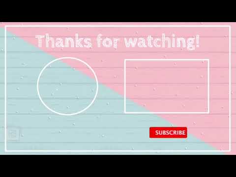 Free Outro Template Free Download - YouTube