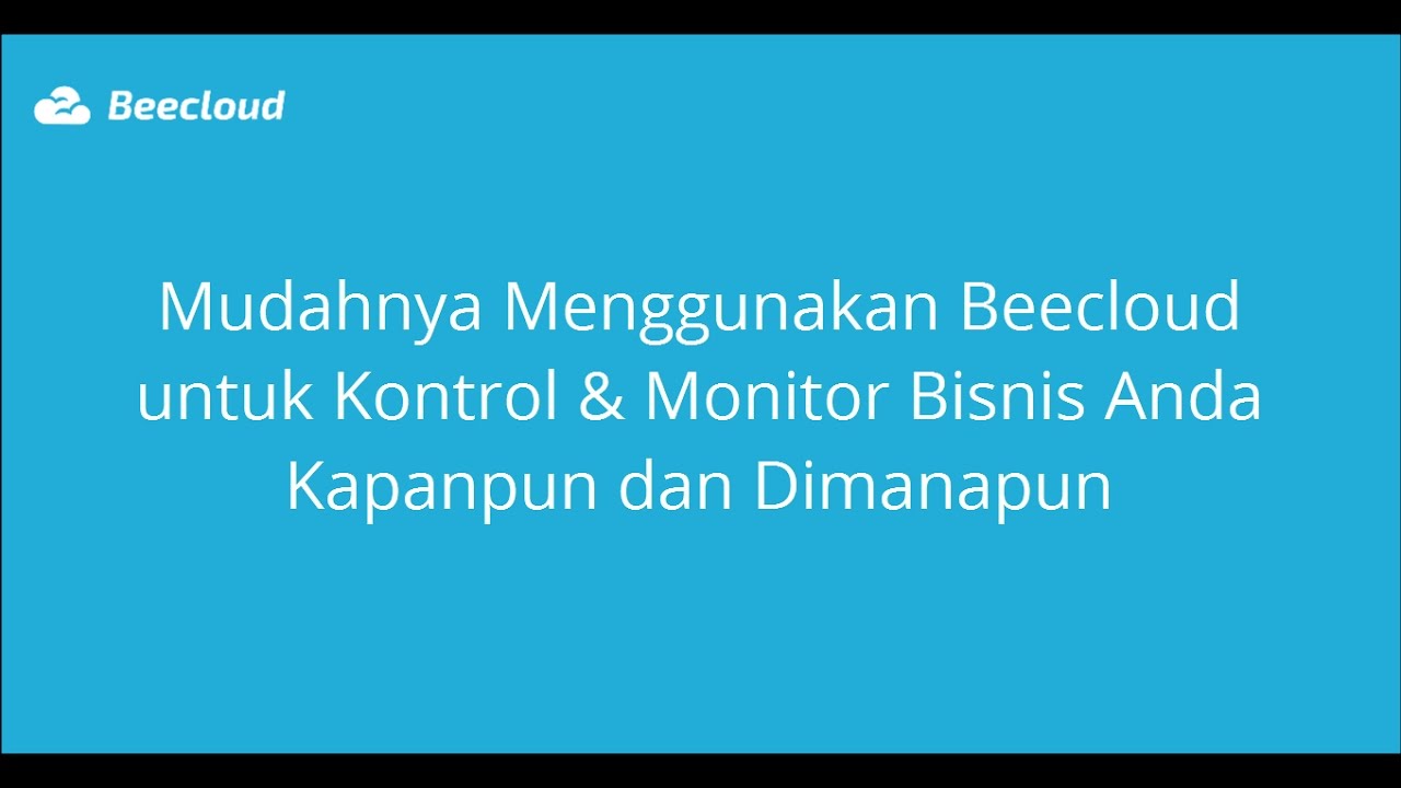 Mudahnya Menggunakan BeeCloud - Beecloud - YouTube