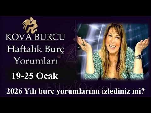 19 - 25 Ocak 2026 (4ncü Hafta) Kova Burcu Yorumları / #burcyorumları