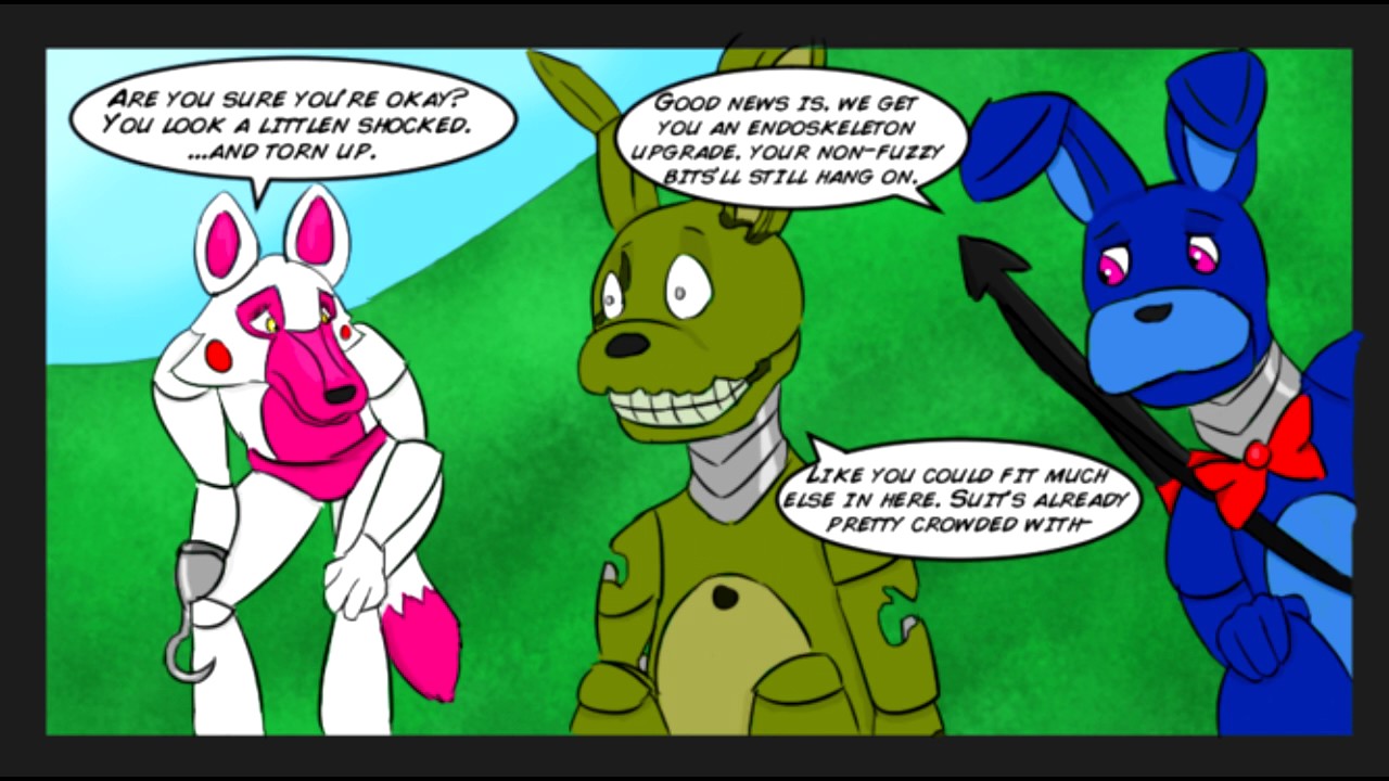 FNAF COMIC DUB Spring-trapped part 1 (comic by RuneVix) - YouTube