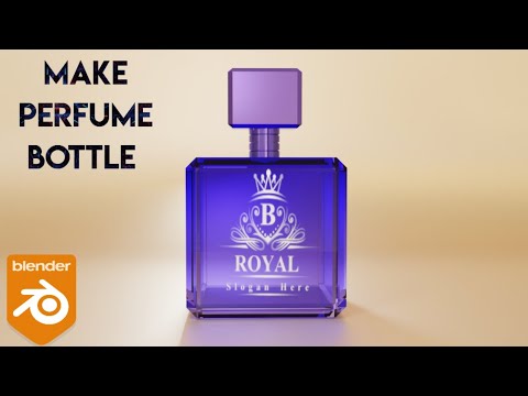 How to Make a Perfume Bottle in Blender : Blender Tutorial? - YouTube