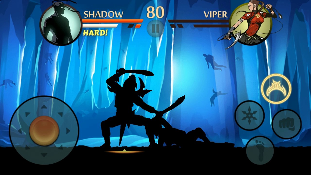 shadow fight 2 shadow vs viper - YouTube