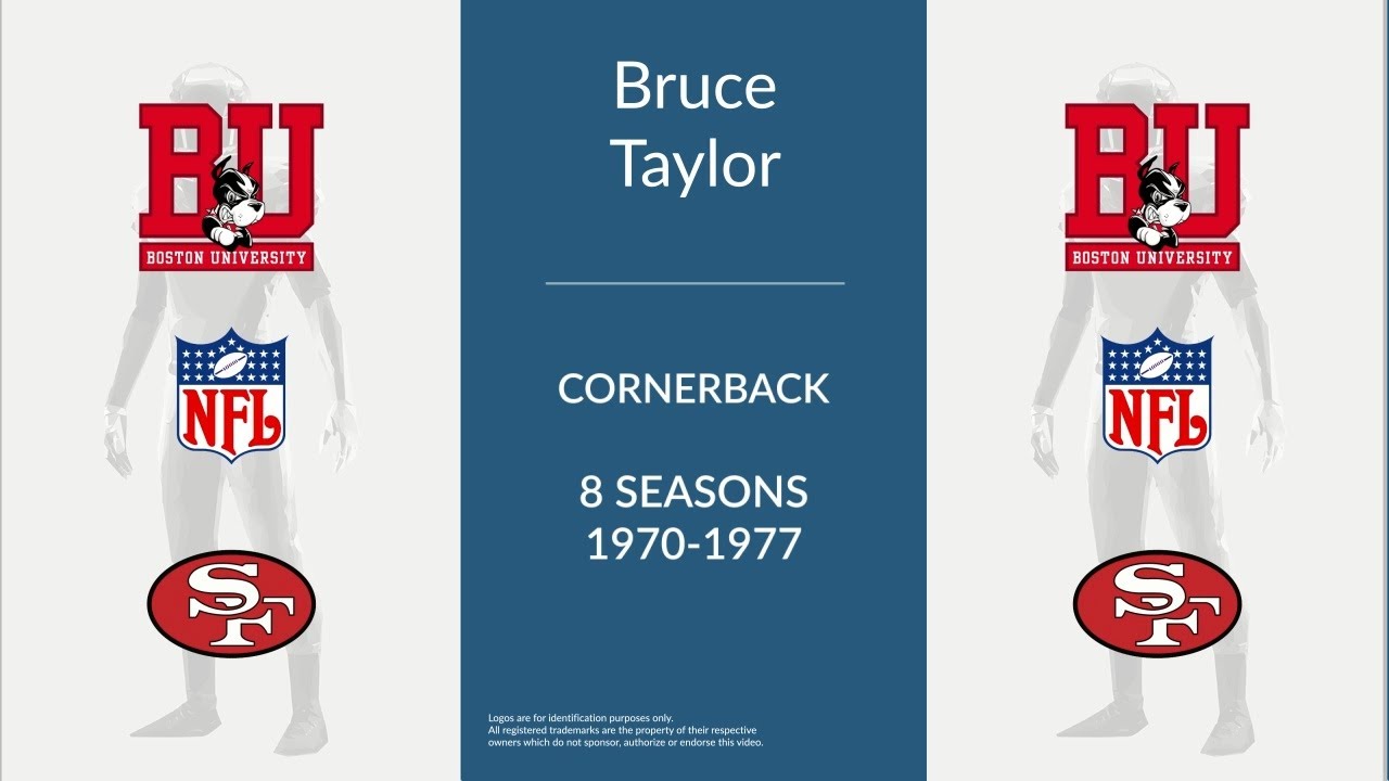 Bruce Taylor: Football Cornerback - YouTube