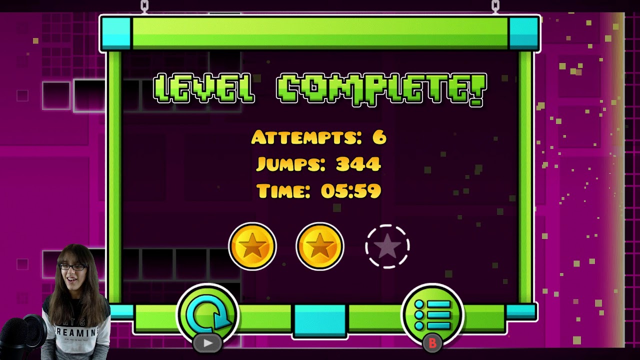 GEOMETRY DASH #1 ITS ROCKET SHIP TIME!!! - YouTube