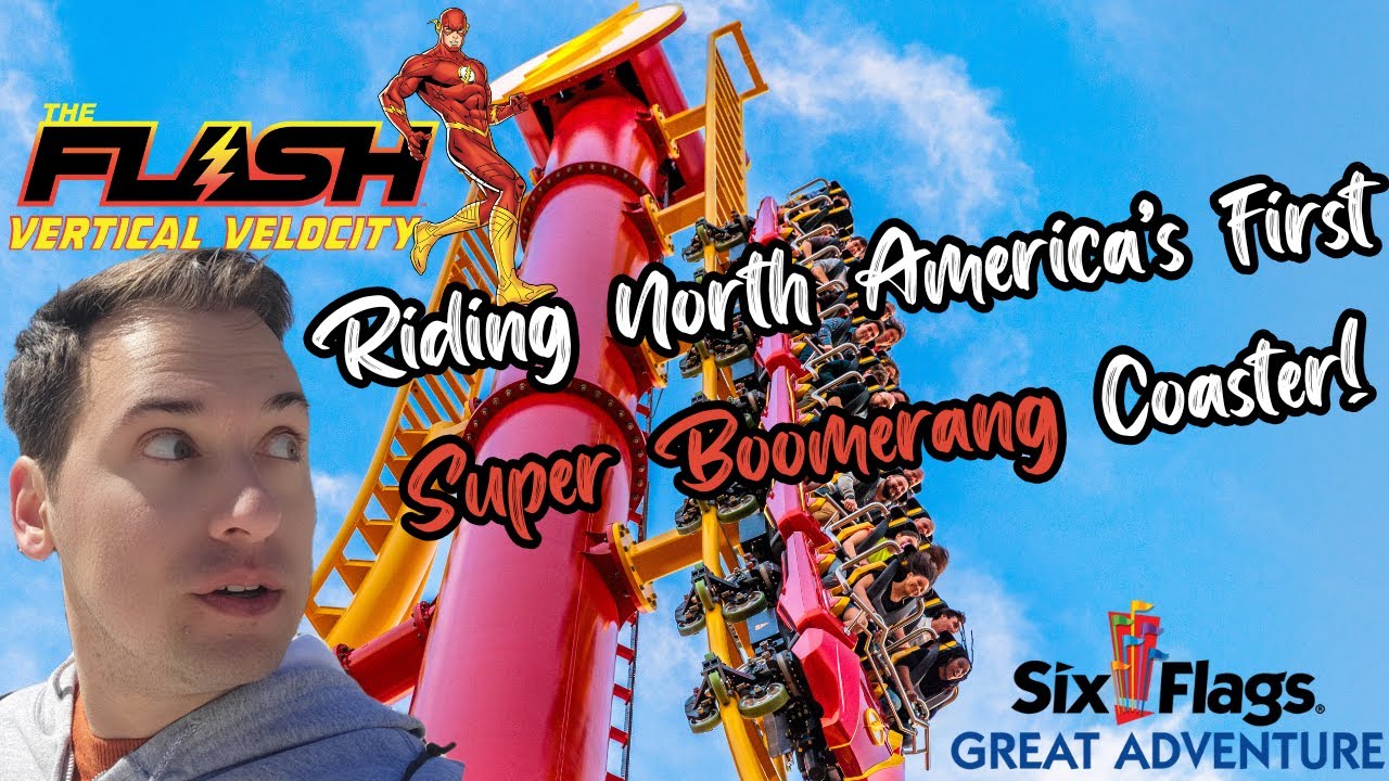 High Speeds & Hangtime: Riding North America's FIRST Super Boomerang ...
