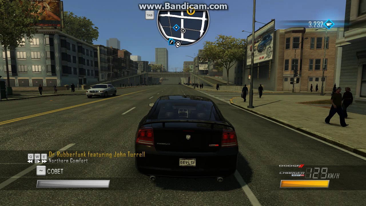 Driver SF-Dodge Charger SRT 8V - YouTube