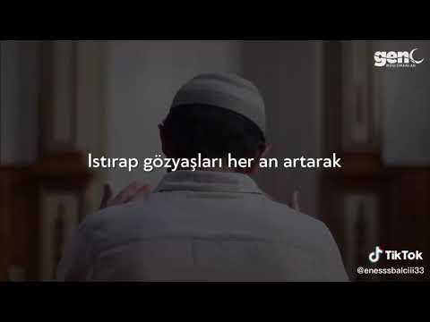 ağlayarak sana geldim ey yaradanım....