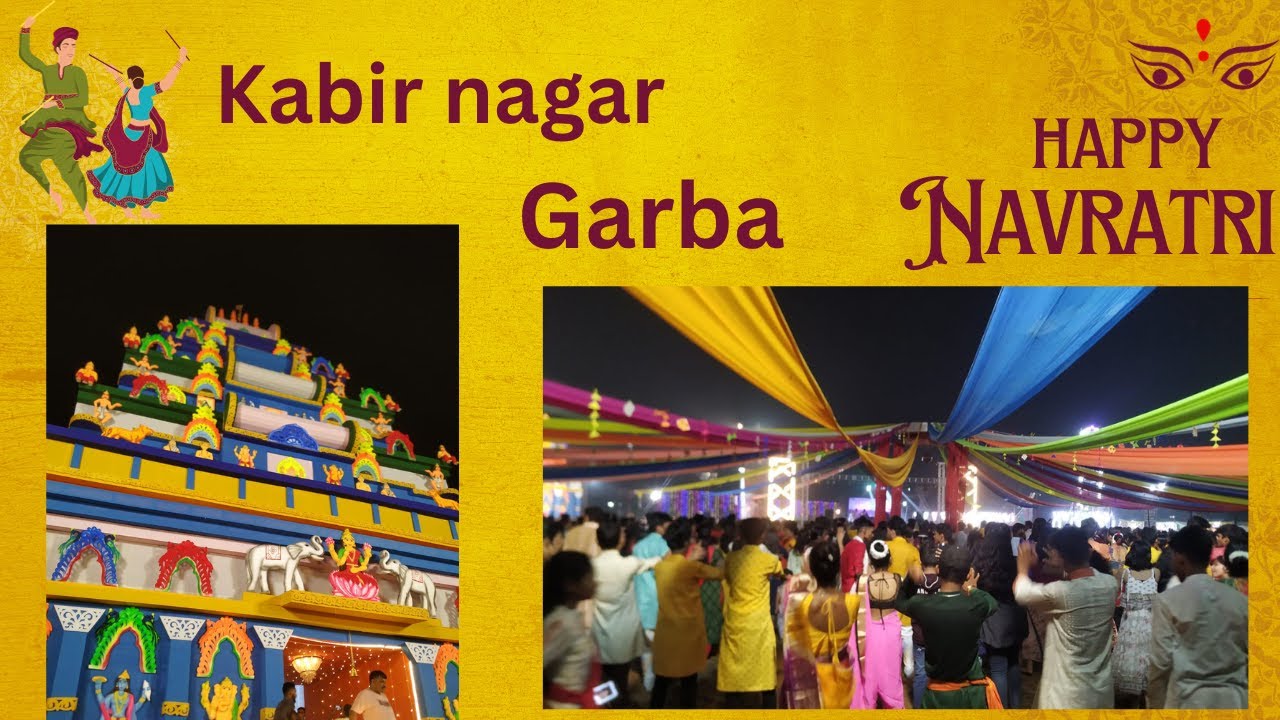 Kabir Nagar , NAVRATRI , CCEM Ground Garba , #raipur #kabirnagar #garba ...