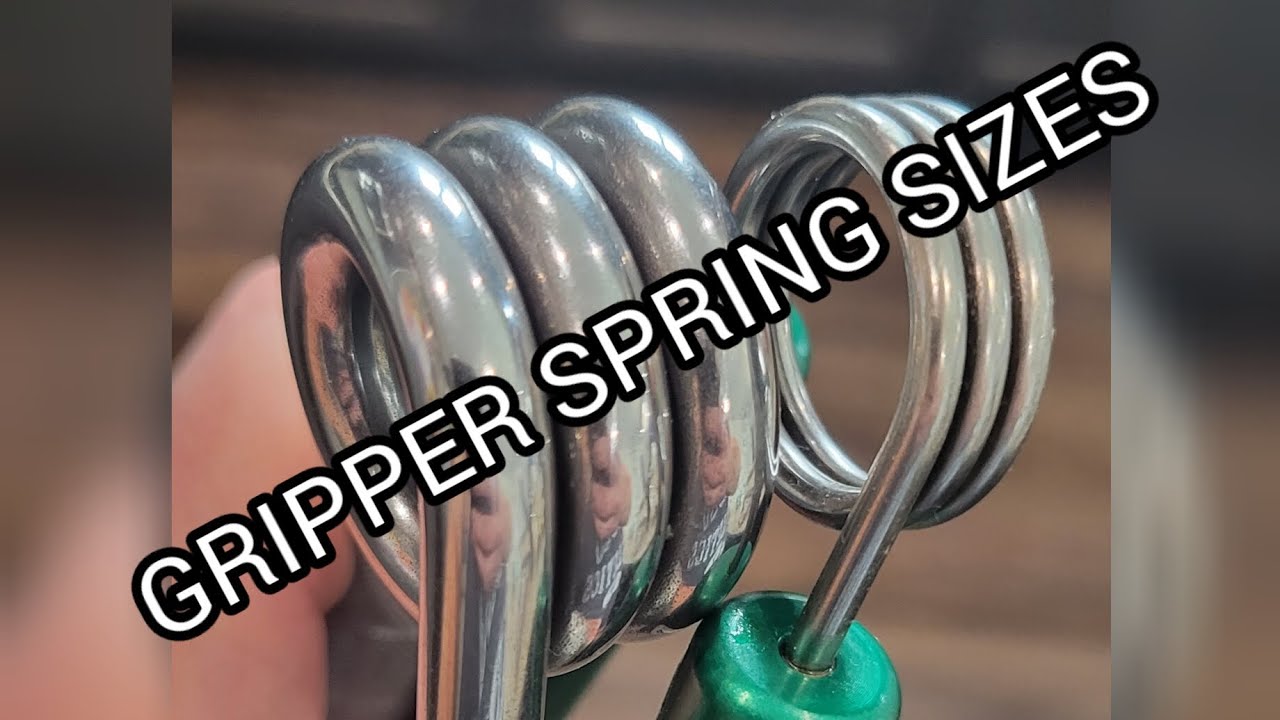 Gripper Spring Comparison - What makes them different and so tough ...