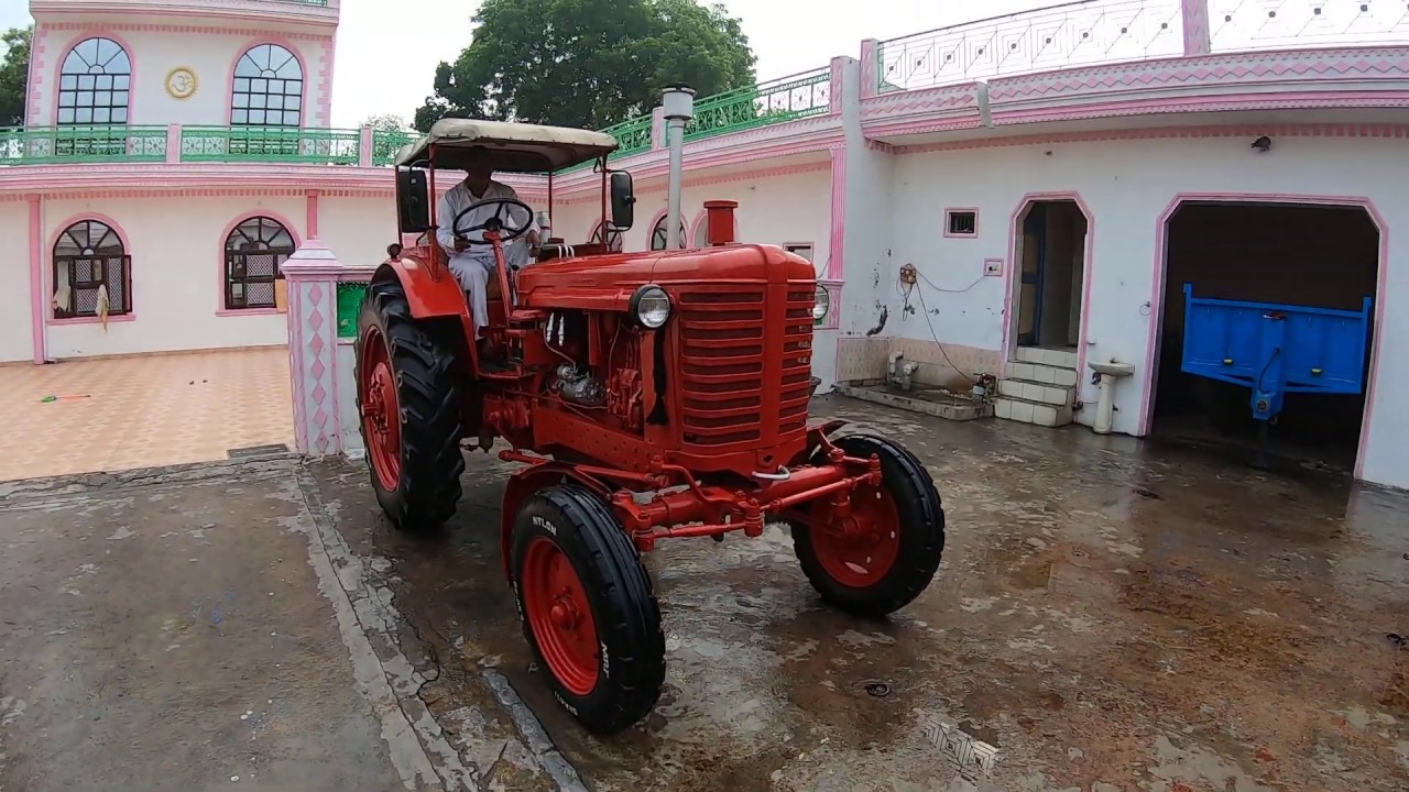 Antique Belarus tractor Model 1971 first look in running condition ...