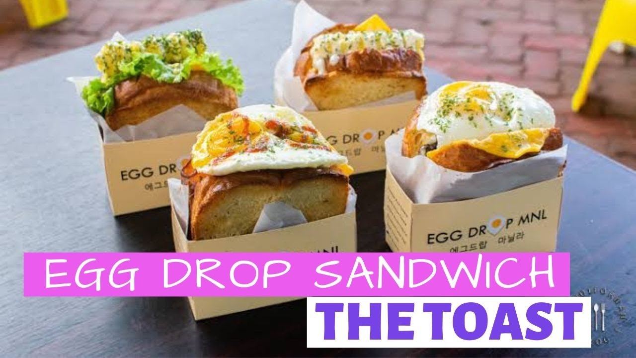 Bulgogi Egg Sandwich at The Toast Point - YouTube