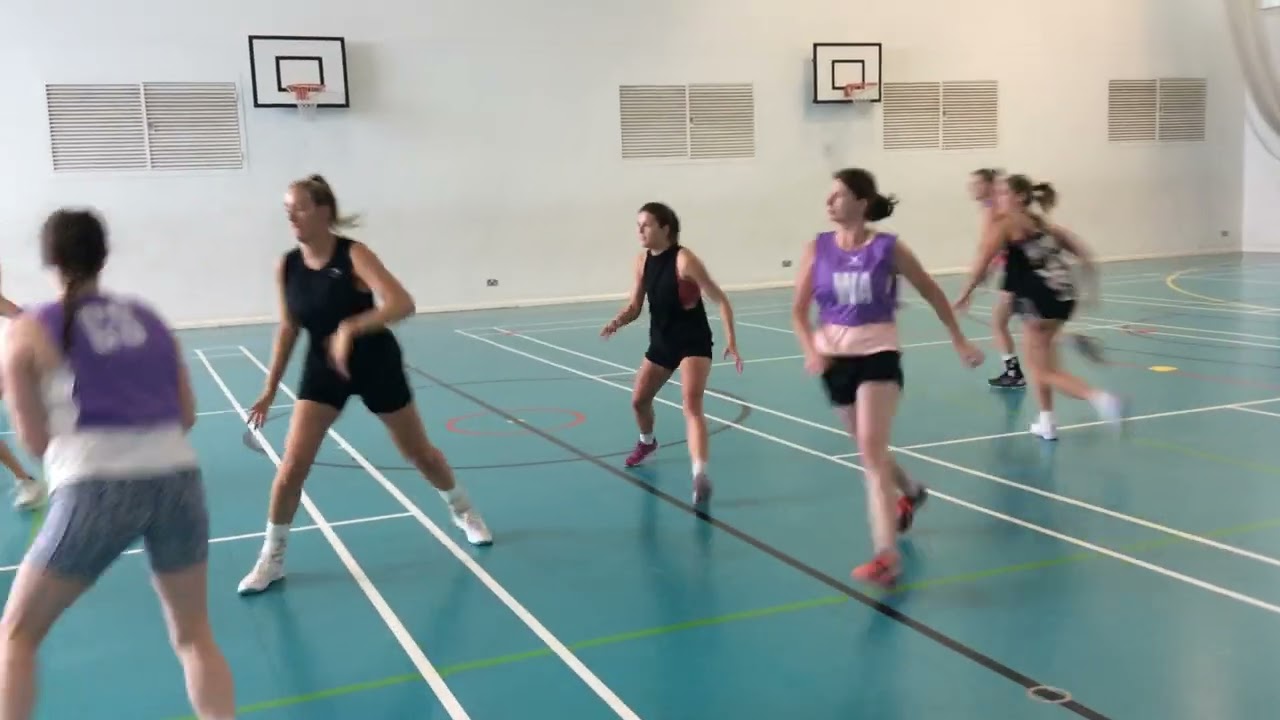 Level 2 Netball assessment C McNab - part 1 - YouTube