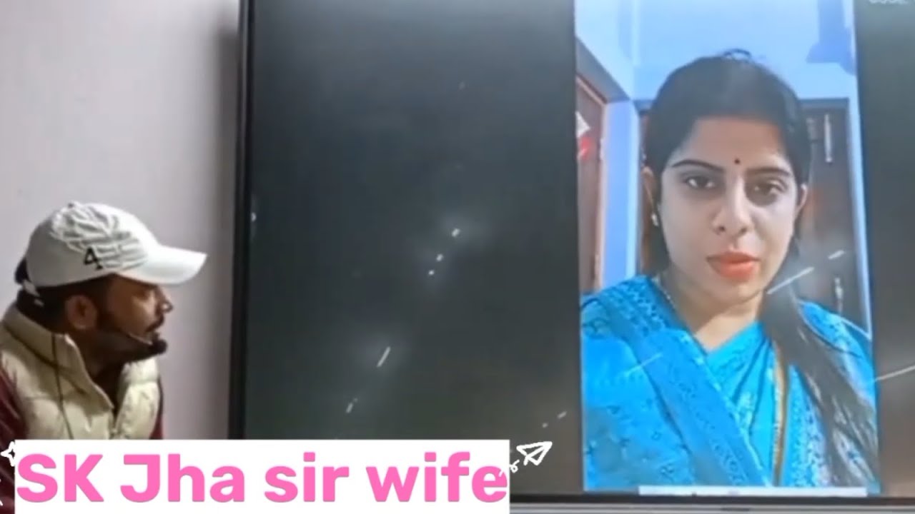 Sk Jha Sir wife|#sk_jha_motivation #skjha #motivation #railwayexam # ...