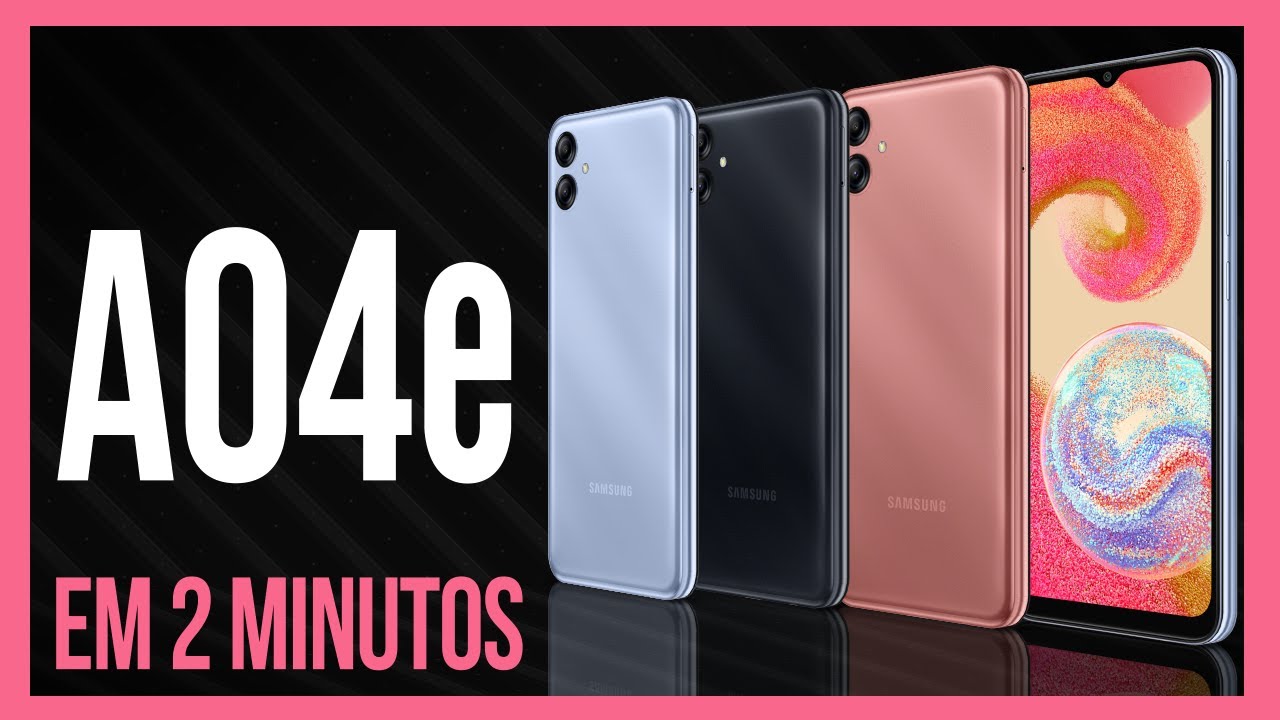 A04e (Ficha Técnica & Preço) - YouTube