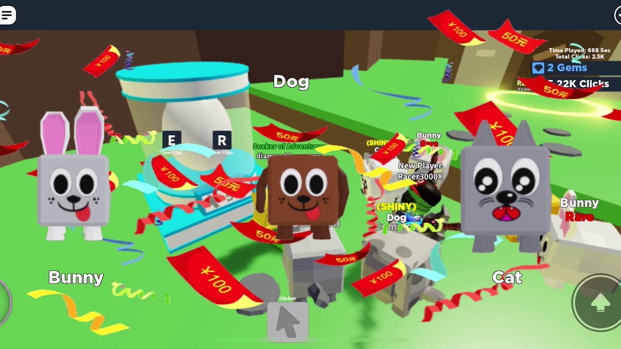 Playing clicking simulator new game - YouTube