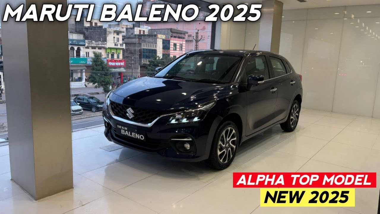 New Maruti Baleno Alpha 2025 New Model | Top Model | Detailed Review ...