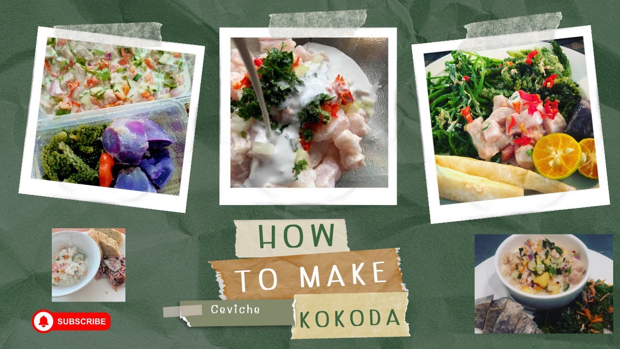 How to Make Kokoda A Fijian DelicacyCeviche - YouTube
