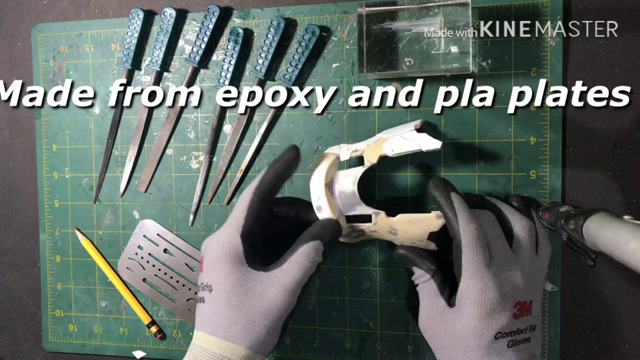 Scratch build tutorial . Plating detailing - YouTube