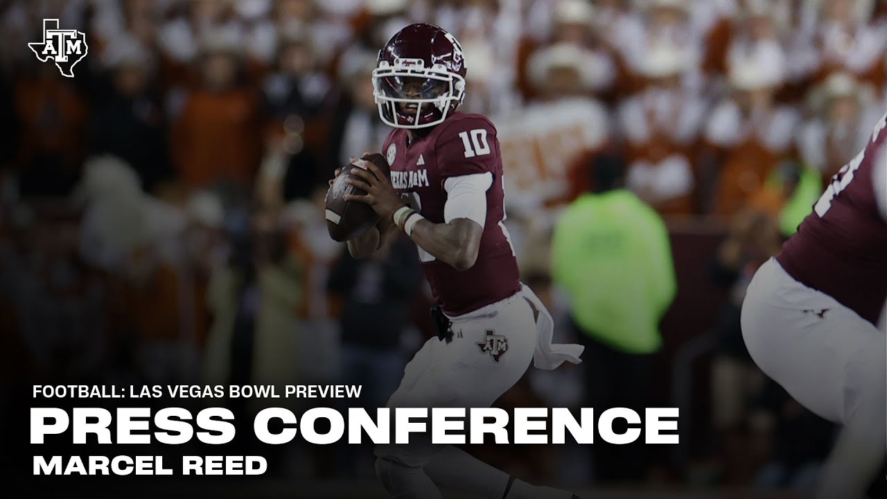 Bowl Preview Press Conference: Marcel Reed - YouTube