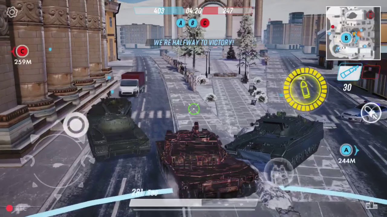 Armored warfare: Assault: Road to M1 heavy. MBT 70 easy victory - YouTube