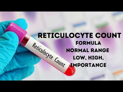 Reticulocyte Count ||Formula of Reticulocyte Count ||Normal range ...