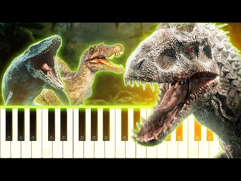 🎵 5 DINOSAURS THEMES ON PIANO! | Jurassic Park/World