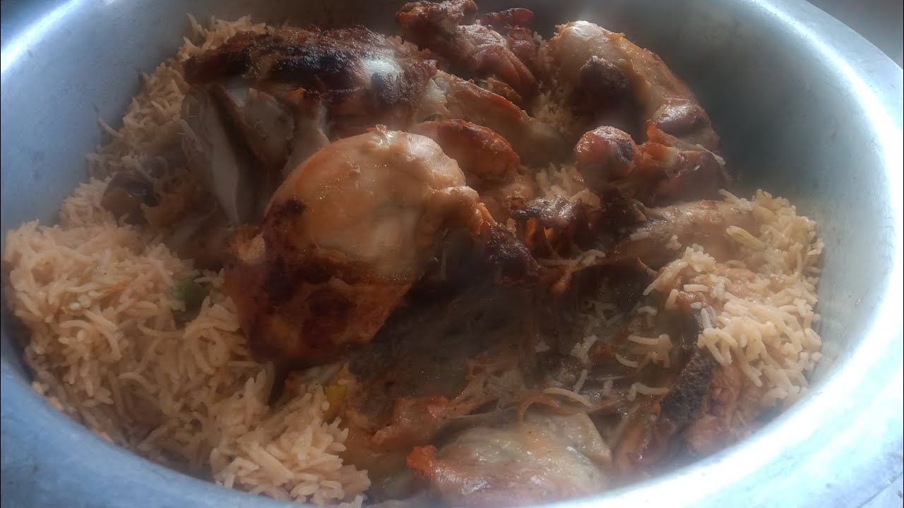 Kabsa Rice Recipe ||kabsa with chicken ||Saudi Arabian Dish Recipe ...