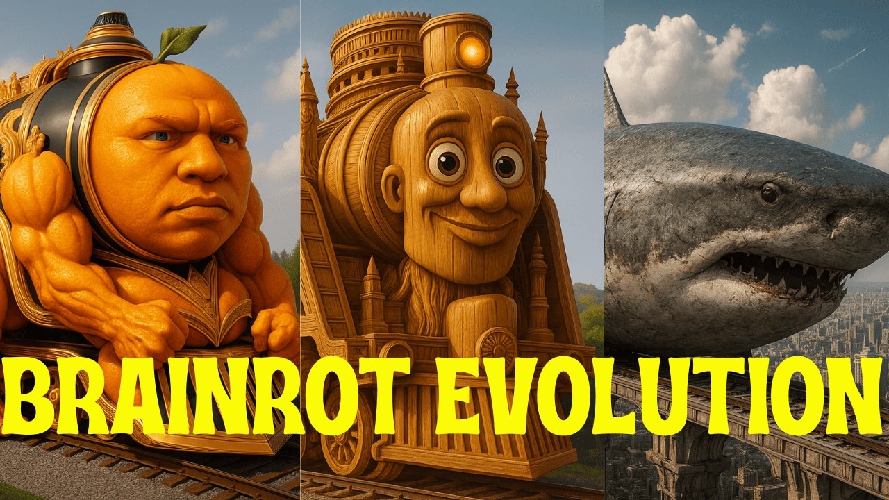 MONSTER TRAIN BRAINROT EVOLUTION | BRAINROT EVOLUTION | Official Video ...