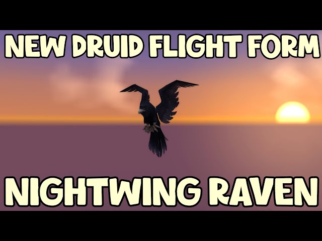 Worgen Druid Flight Form Colors