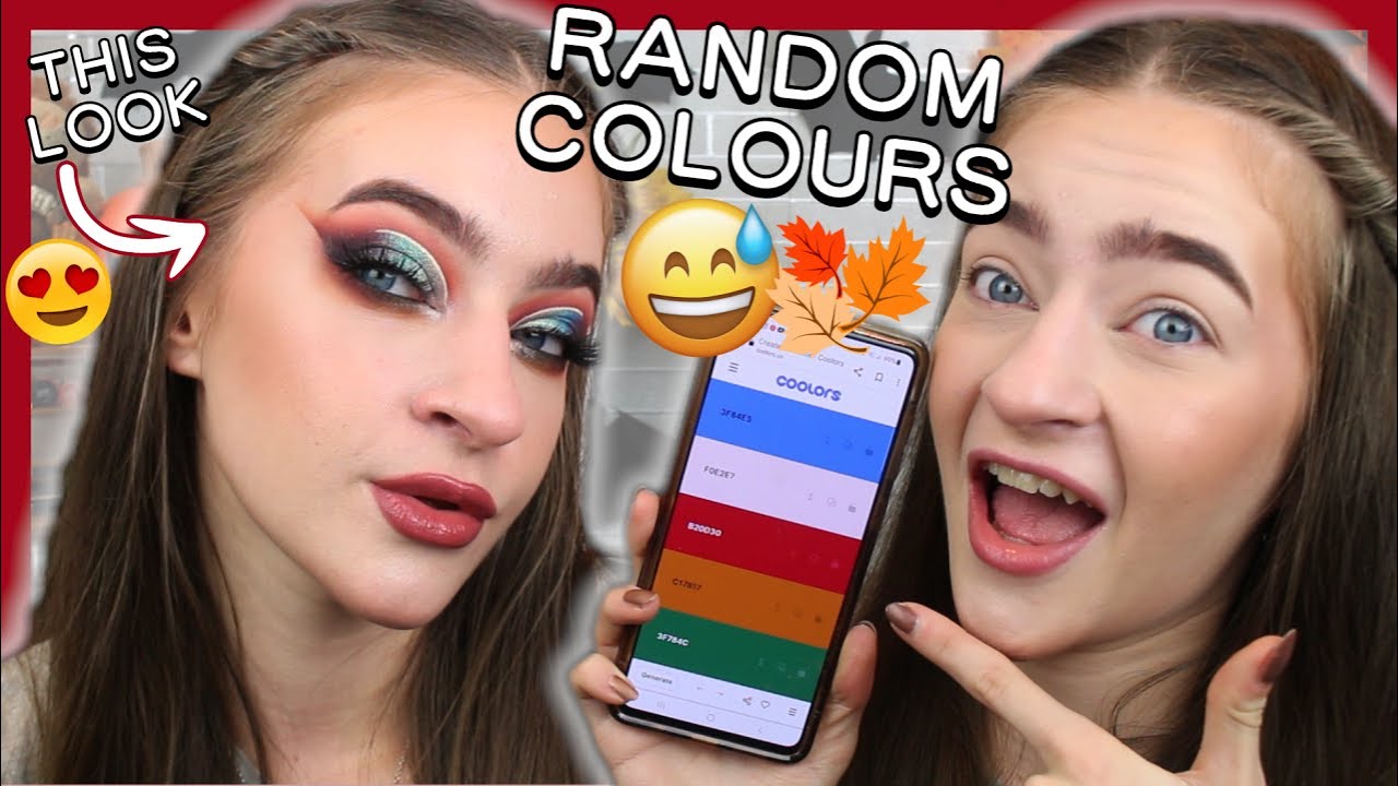 RANDOM COLOURS PICK MY EYESHADOW - AND MAKE THE PERFECT FALL GLAM ...