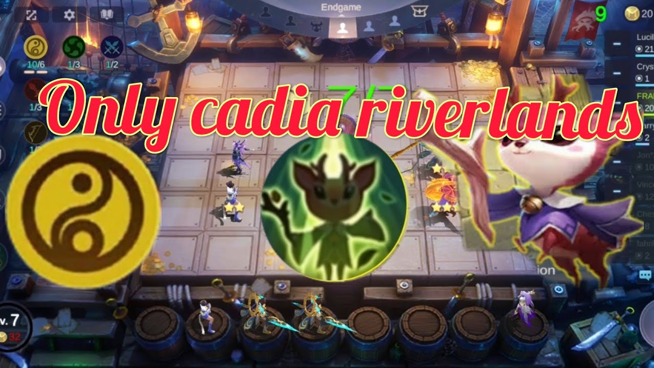 mlbb...... magic chess.... only cadia riverlands synergy with Eva 3rd ...