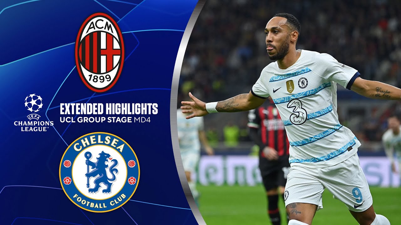 AC Milan vs. Chelsea: Extended Highlights | UCL Group Stage MD 4 | CBS ...