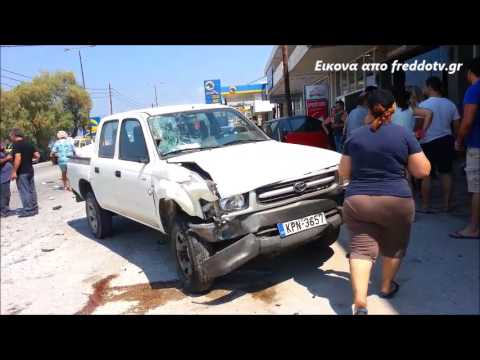 ΘΑΝΑΤΗΦΟΡΟ ΤΡΟΧΑΙΟ ΣΤΗΝ ΚΟΡΙΝΘΟ - YouTube