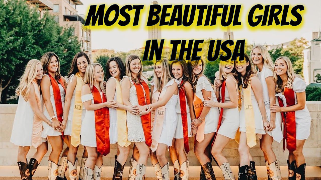 Most Beautiful Girl in the USA | Beauty of America | Charming Girl in ...