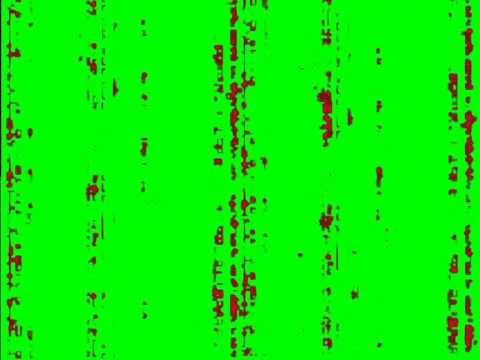 Blood matrix green screen chroma fx free DL - YouTube