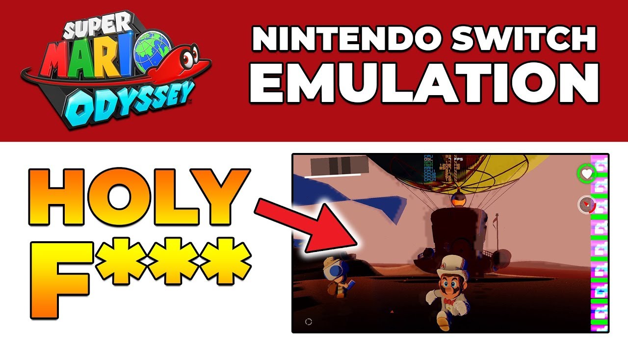Switch Emulation | Super Mario Odyssey AMAZING Rendering Improvements ...