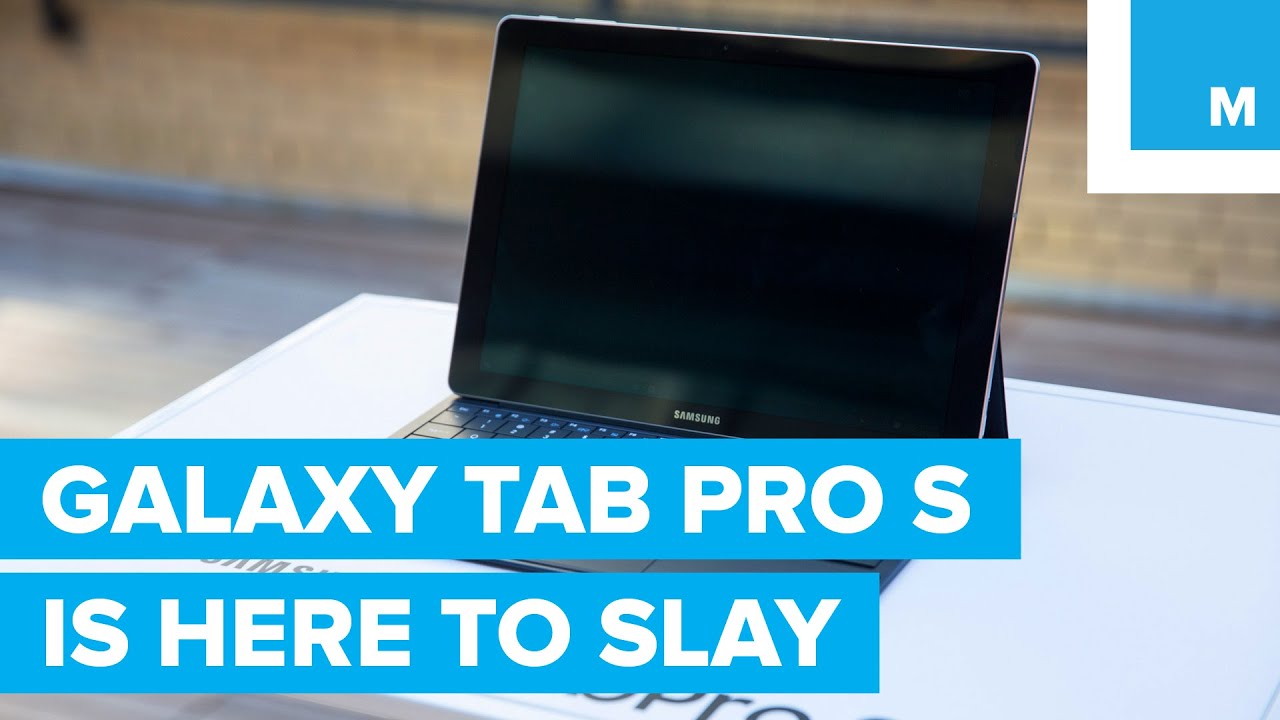Galaxy Tab Pro S: A Sleek 2-in-1 Tablet From Samsung | Mashable - YouTube
