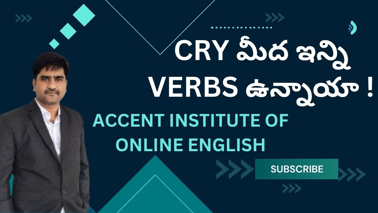 Verbs on Crying | Similar verbs of crying | Verbs part-7 - YouTube