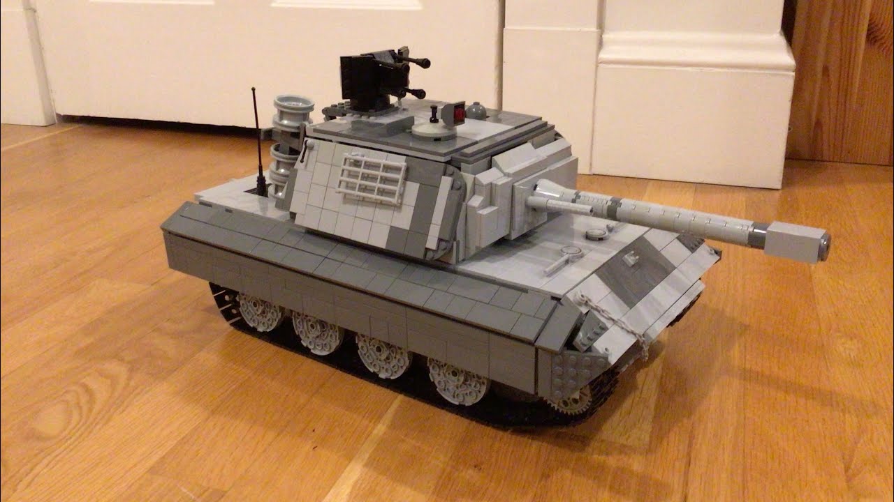 Lego RC E-100 Super Heavy Tank - YouTube