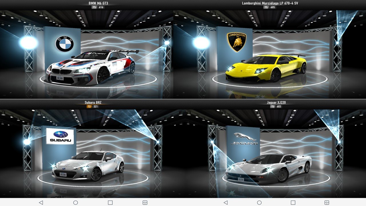 Csr racing - All new cars ( August 2016 ) - YouTube