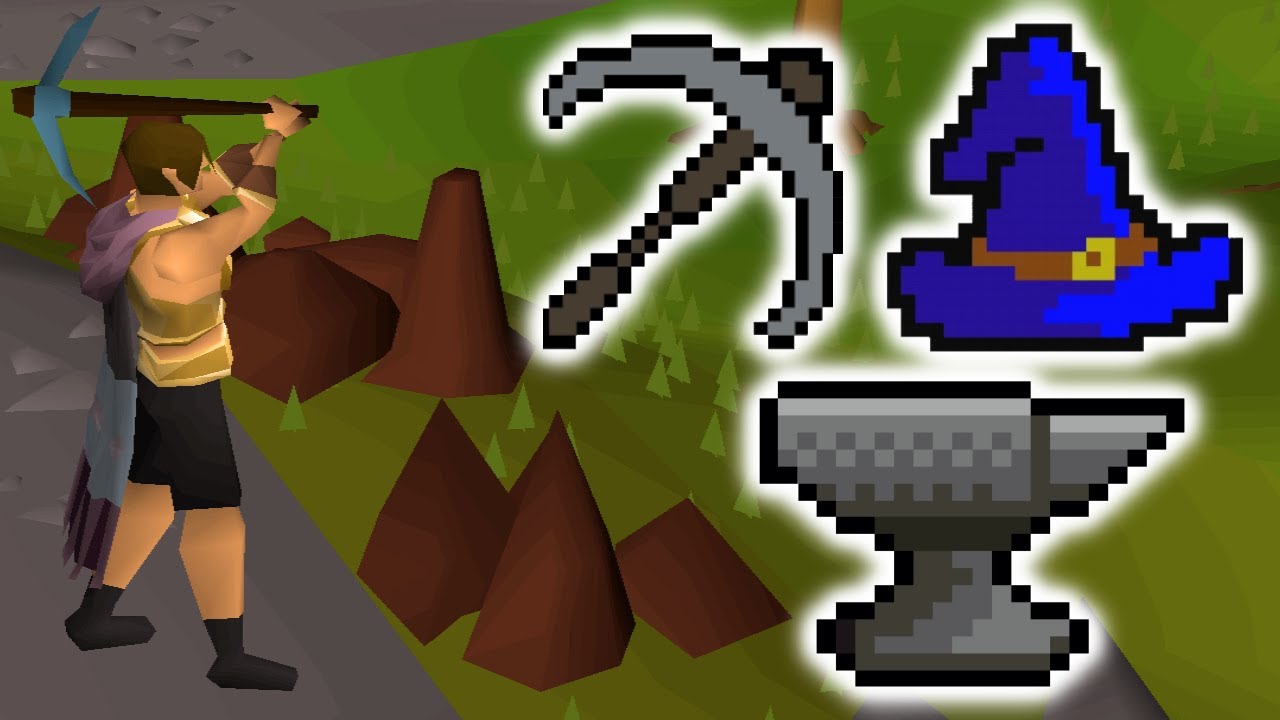 The Magic, Mining, and Smithing training method (GIM #9) - YouTube