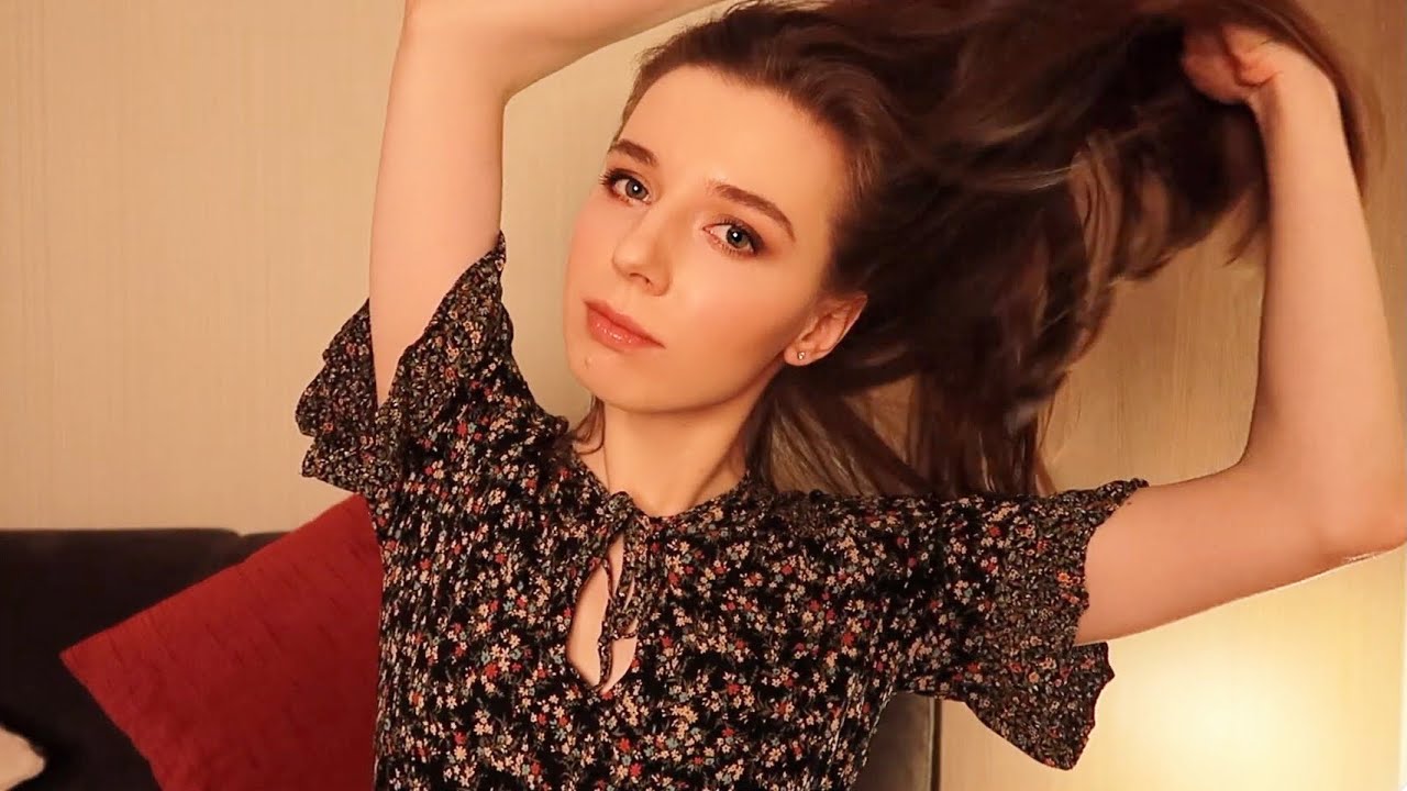 ASMR Pure close up whispering with mouth sounds. Face touching. Hand ...