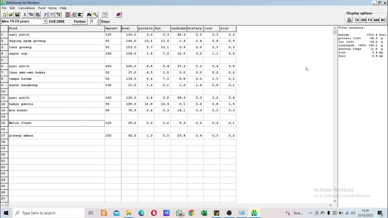 4. Tutorial Save File Nutrisurvey - YouTube